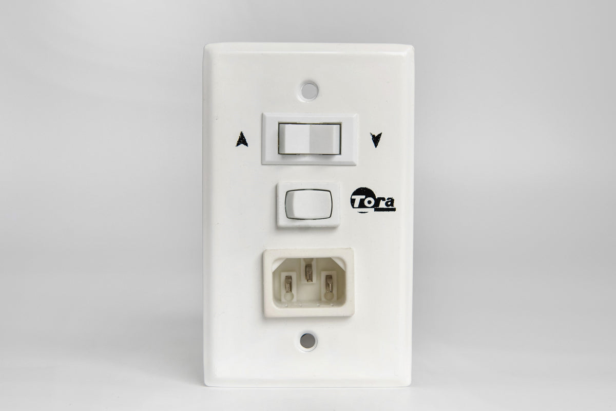 Single-gang White / White Momentary UPS Wall Switch – Power Plus 500W ...